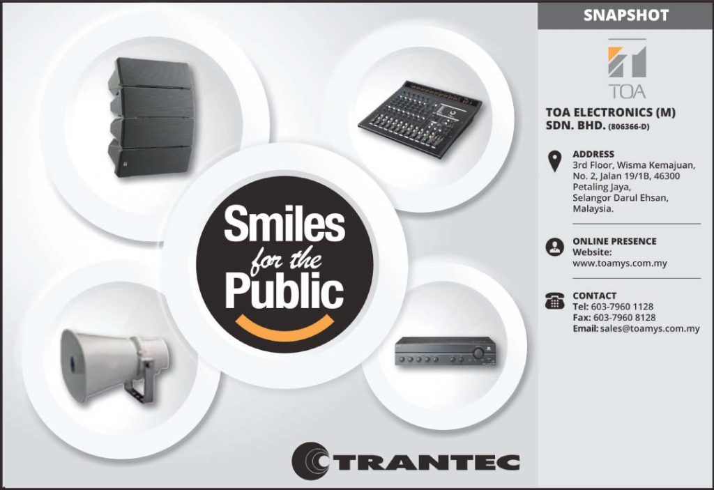 Toa Electronics (M) Sdn. Bhd. – SUPER PAGES DIRECTORY